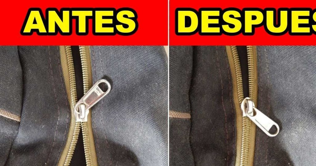 ¿Cómo arreglar un cierre de mochila?